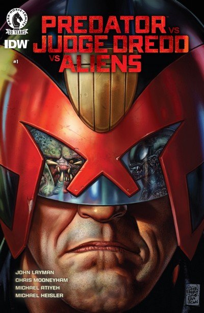 Predator vs. Judge Dredd vs. Aliens #1 - 4 (2016-2017) – GetComics