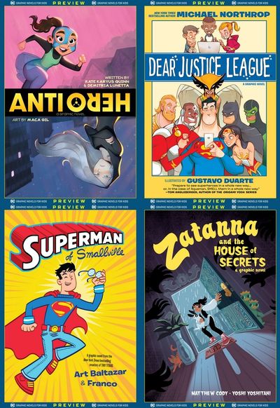 DC Graphic Novels for Kids Sneak Peeks (Collection) (2020) – GetComics