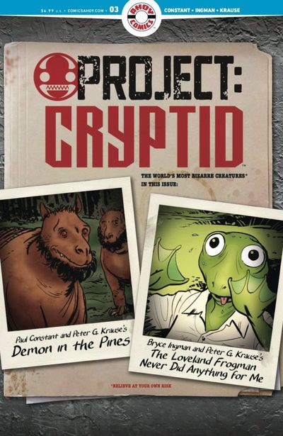 Project - Cryptid #3 (2023) – GetComics