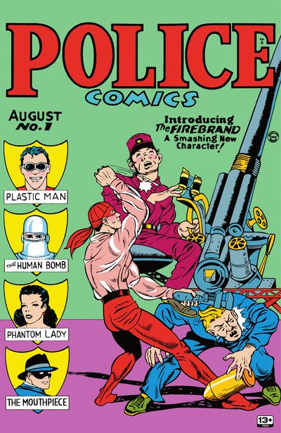 Police Comics #1 (1941, 2024) (Facsimile Edition) – GetComics