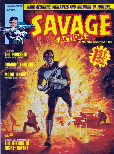 Savage Action #1 - 15 (1980-1982) (Marvel UK) – GetComics