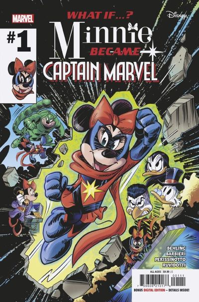 Marvel & Disney - What If...? Minnie Became Captain Marvel #1 (2024 ...
