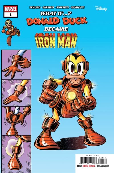 Marvel & Disney - What If...? Donald Duck Became Iron Man #1 (2025 ...