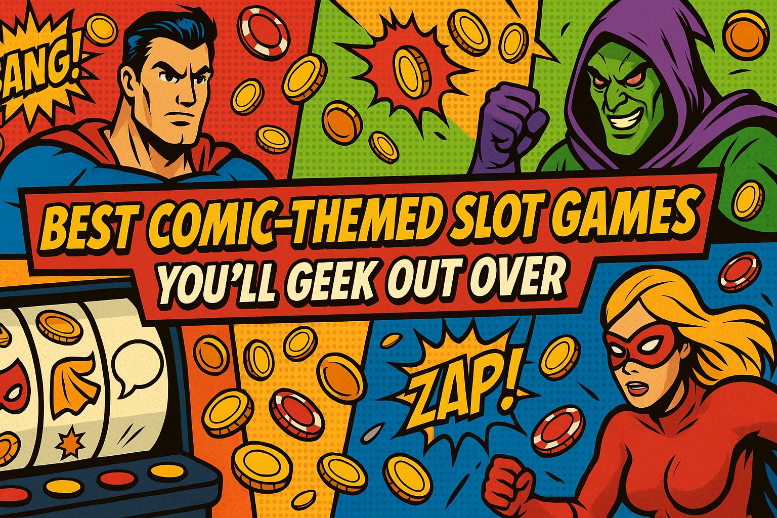 Best Comic-Themed Slot Games You’ll Geek Out Over – GetComics