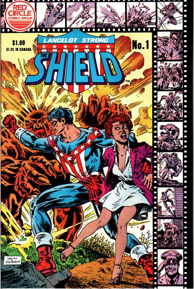 Lancelot Strong, the Shield + Shield-Steel Sterling + Steel Sterling #1 ...