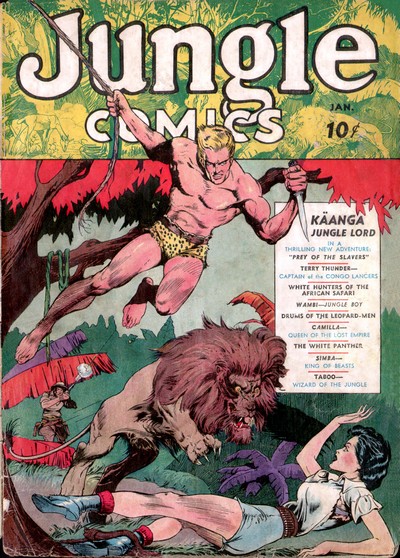 Jungle Comics #1 - 163 (1940-1954) – GetComics